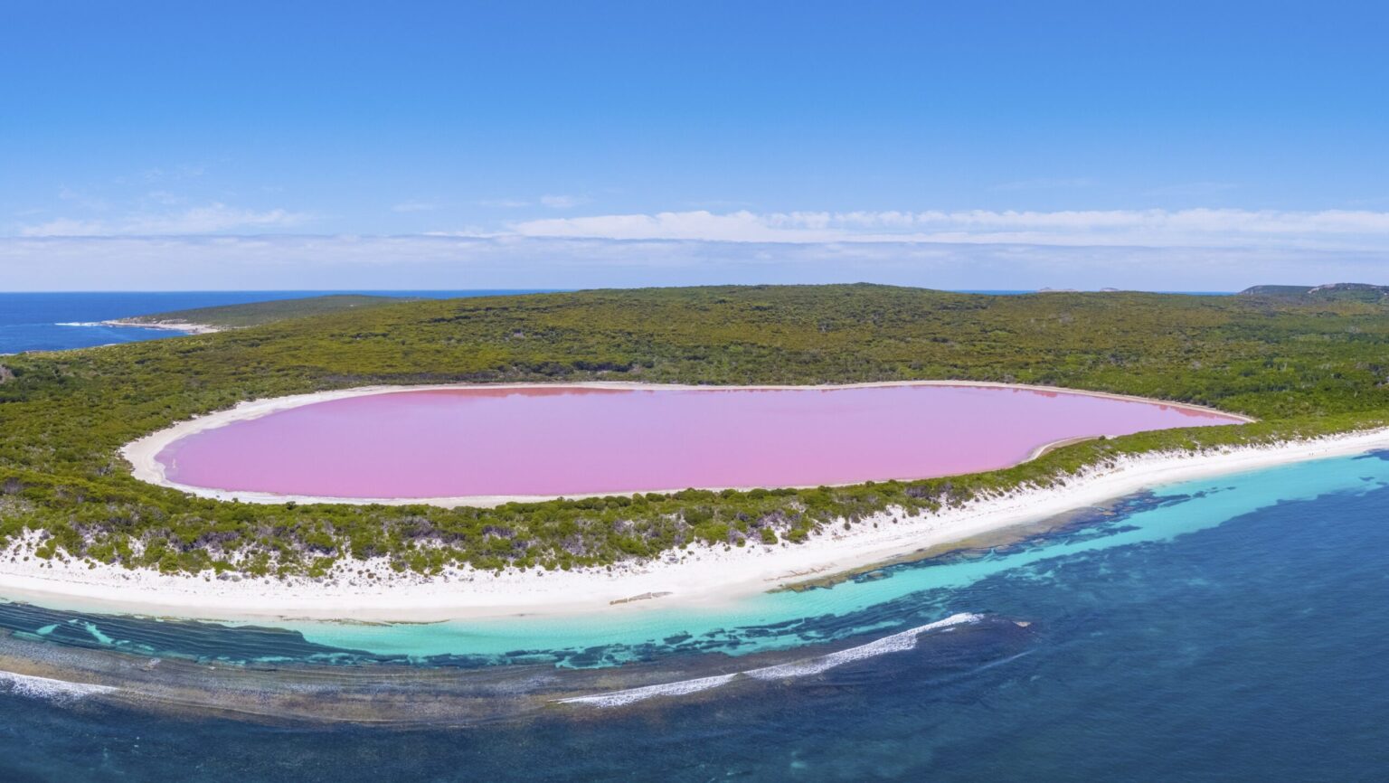 Călătorii virtuale: Lacul roz din Australia - Casa-gradina.ro